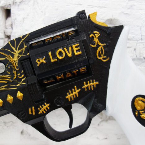 Harley Quinn Pistol Replica, Harley Quinn Gun - designedby3d.com